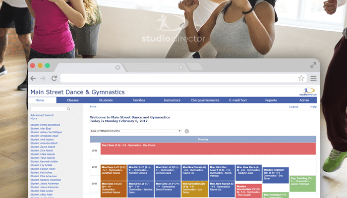 Pilates Studio Scheduling Software - The Studio Director